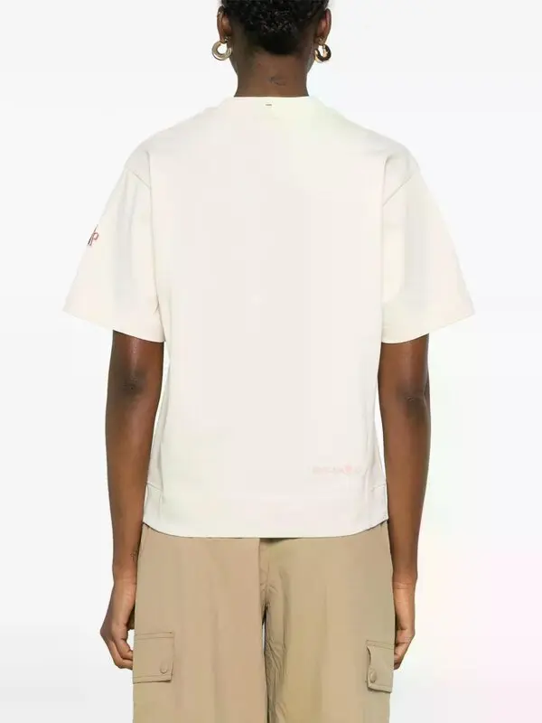 Moncler Logo-embossed Cotton T-shirt