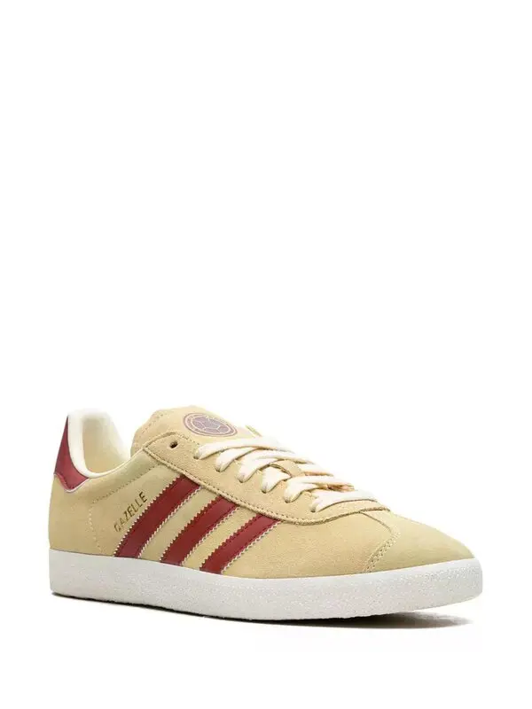 Adidas Gazelle Lace-up Sneakers - Neutrals