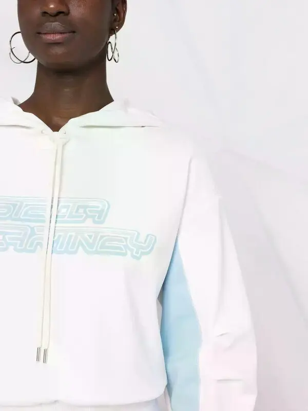 Stella McCartney Logo-print Cotton-jersey Hoodie