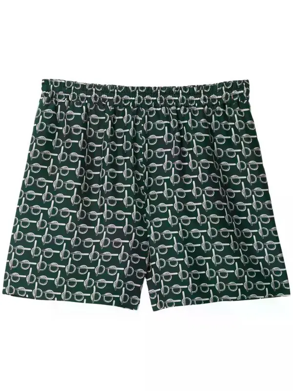 Burberry B-print Silk Pants