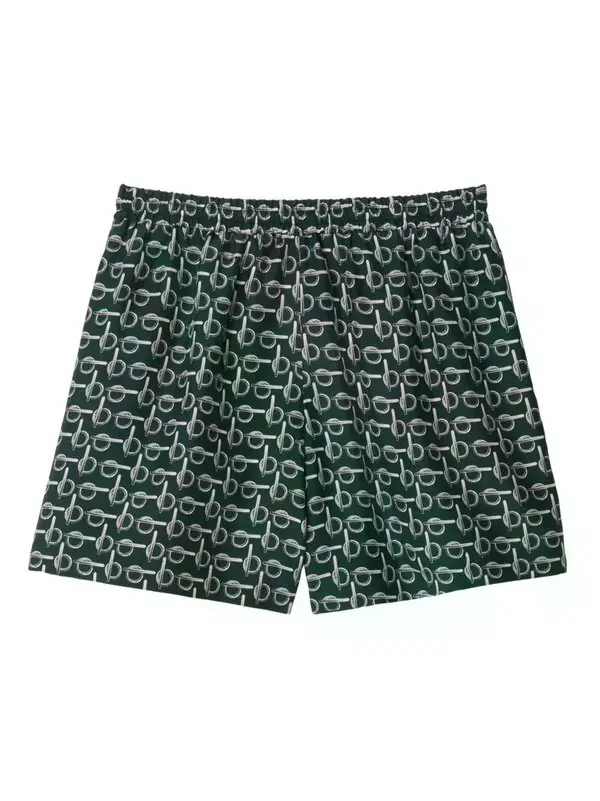 Burberry B-print Silk Pants