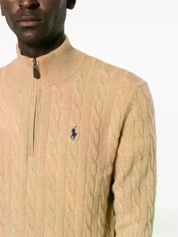 Polo Ralph Lauren Cable-knit Sweater - Brown