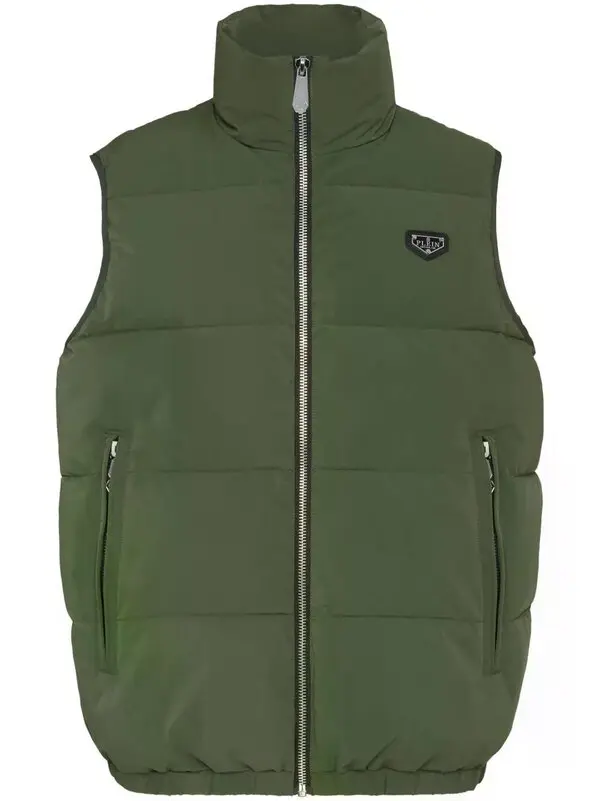 Philipp Plein Down Gilet - Green