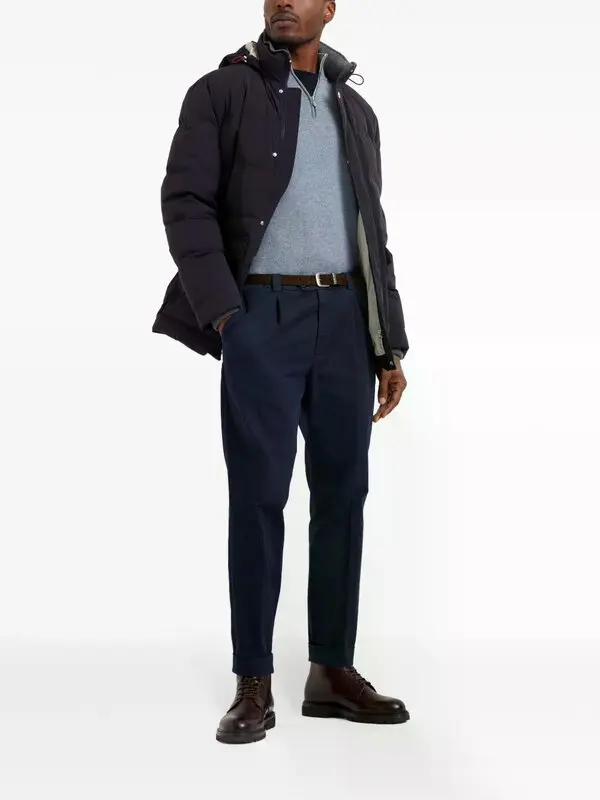 Brunello Cucinelli Quilted Hooded Jacket
