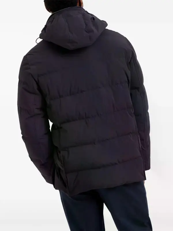 Brunello Cucinelli Quilted Hooded Jacket