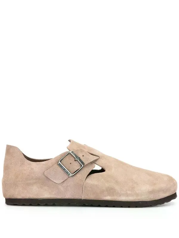 BIRKENSTOCK Buckle-fastening Leather Shoes - Neutrals