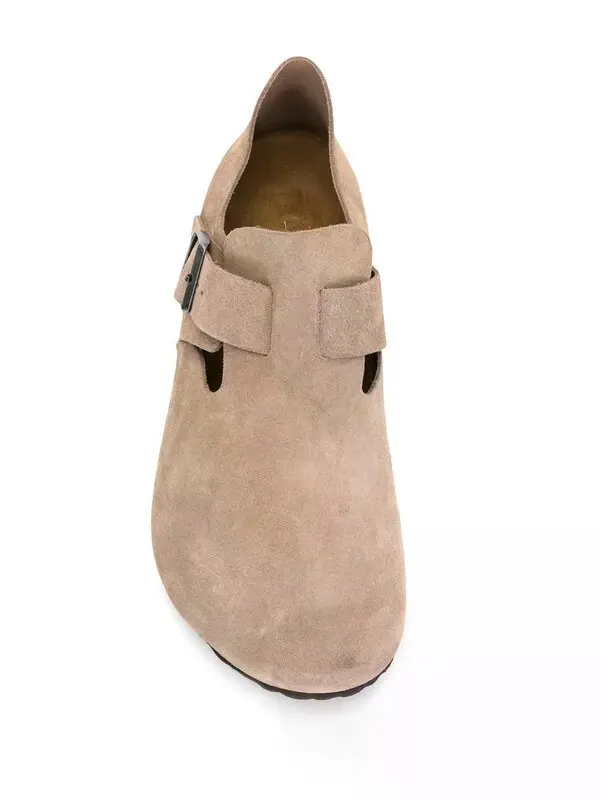 BIRKENSTOCK Buckle-fastening Leather Shoes - Neutrals