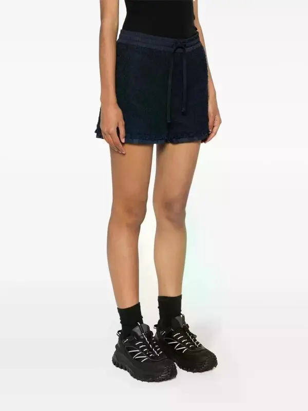 Moncler Logo-patch Tweed Shorts