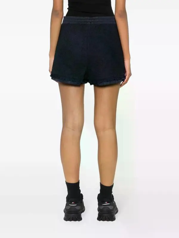Moncler Logo-patch Tweed Shorts