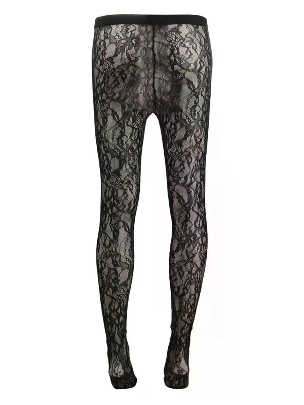 Wardrobe.NYC Corded Lace Tights