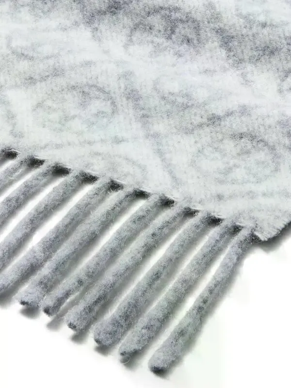 Tory Burch T Monogram Scarf - Grey