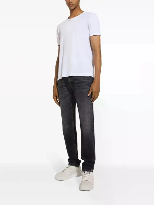 Dolce & Gabbana Straight-leg Cotton Jeans
