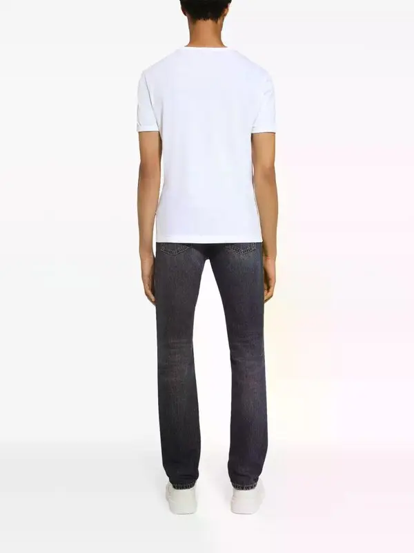Dolce & Gabbana Straight-leg Cotton Jeans