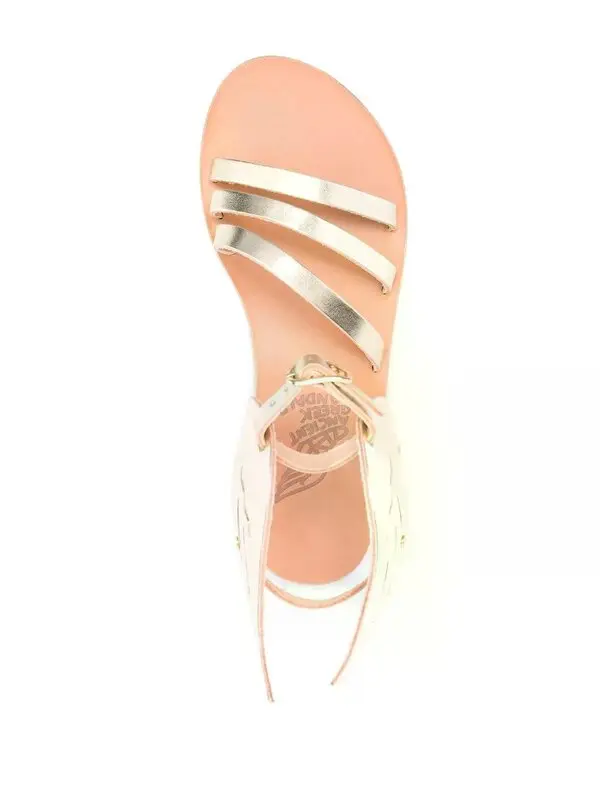 ANCIENT GREEK SANDALS Triple-strap Leather Sandals