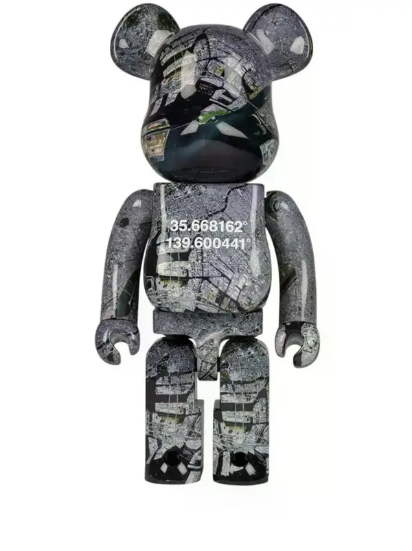 MEDICOM TOY X Benjamin Grant Tokyo Be@rbrick 1000% Figure - Black