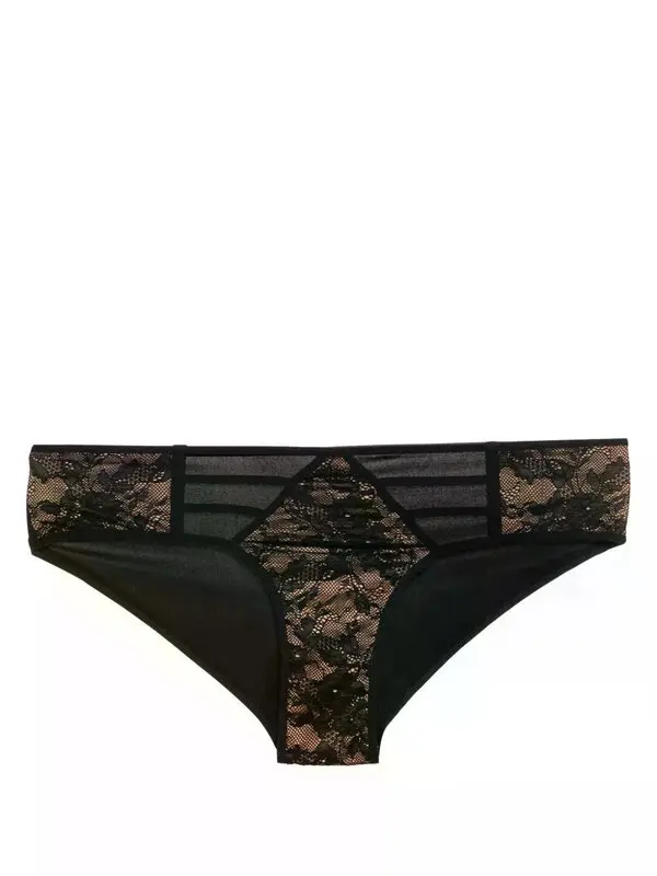 Marlies Dekkers The Art Of Love Brazilian Briefs - Black