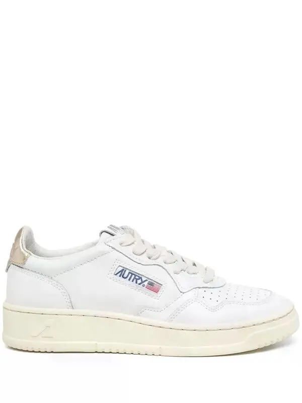 AUTRY Medalist Perforated Leather Sneakers