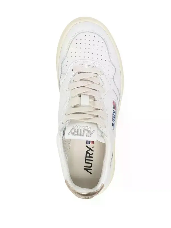 AUTRY Medalist Perforated Leather Sneakers