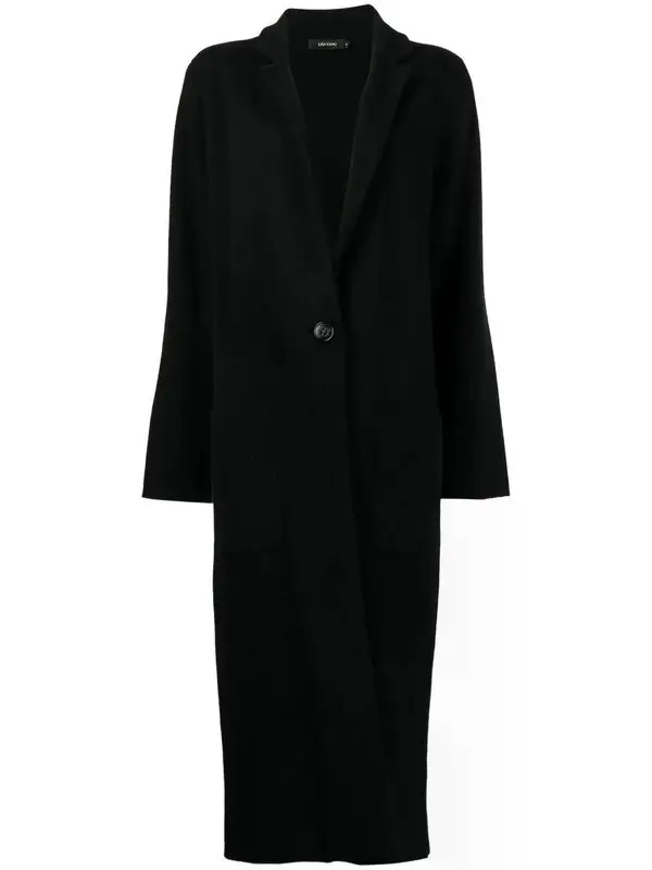 LISA YANG Single-breasted Fitted Cashmere Coat