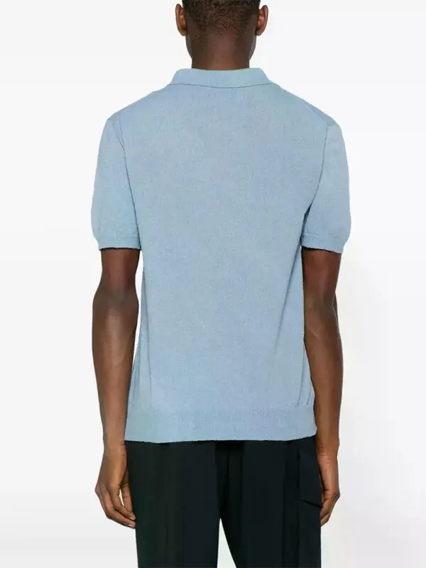 DRUMOHR Split-neck Polo Shirt