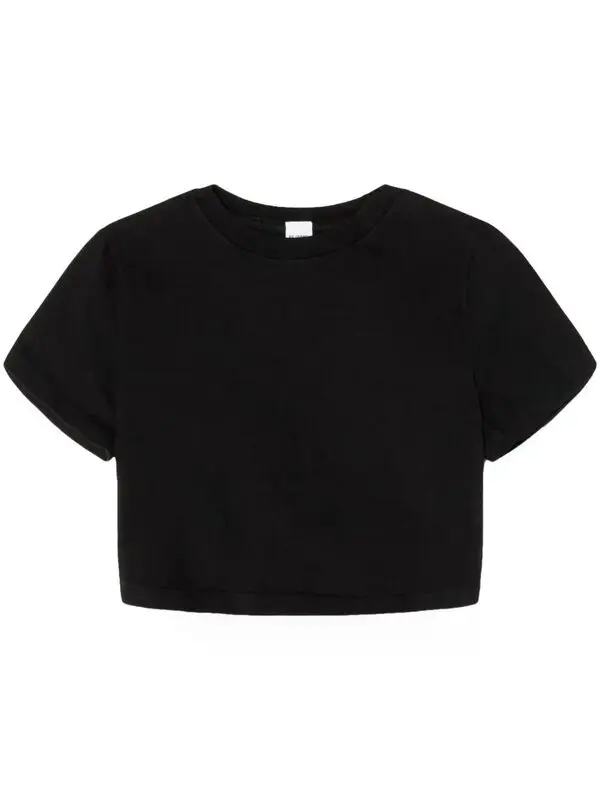 RE/DONE Short-sleeve Cropped T-shirt