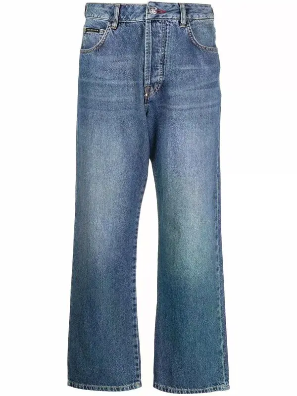 Philipp Plein Wide-leg Jeans