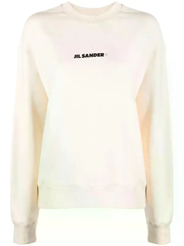 JIL SANDER Logo-print Cotton Sweatshirt