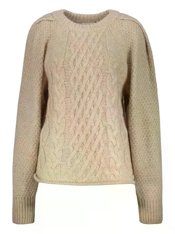 LOW CLASSIC Cable-knit Jumper