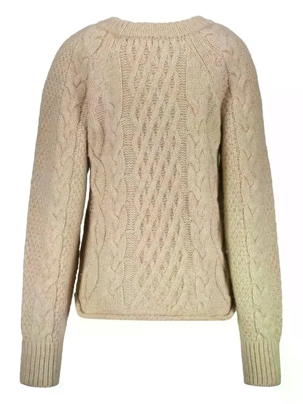LOW CLASSIC Cable-knit Jumper