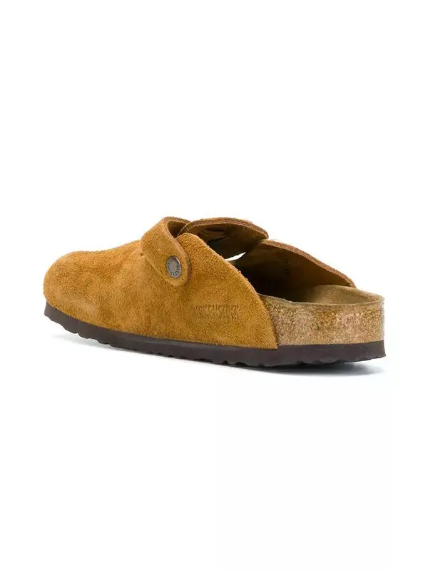 BIRKENSTOCK Boston Slippers - Brown