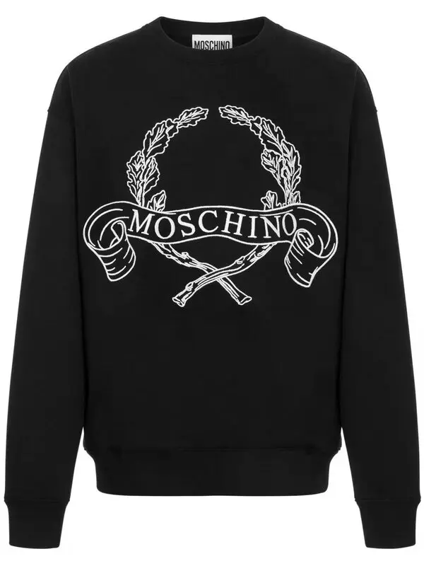 Moschino Embroidered Logo Sweatshirt