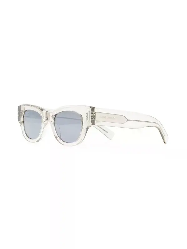 Saint Laurent Square-frame Transparent Sunglasses