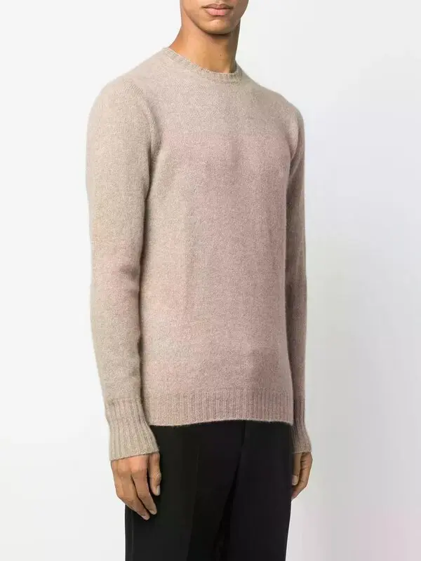 DRUMOHR Cashmere Crew-neck Jumper - Neutrals