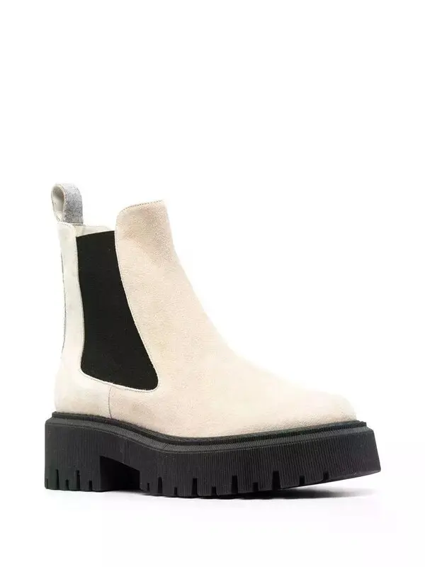 Lorena Antoniazzi 55mm Leather Slip-on Boots