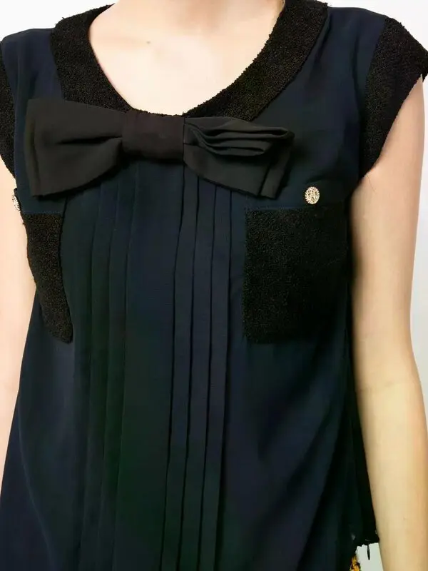 EDWARD ACHOUR PARIS Bow-detail Top