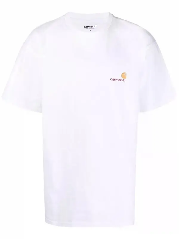 Carhartt Work In Progress American Script Short-sleeve T-shirt - White