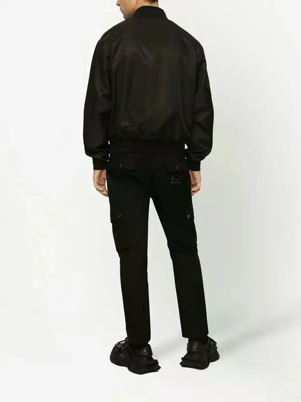 Dolce & Gabbana Logo-plaque Bomber Jacket