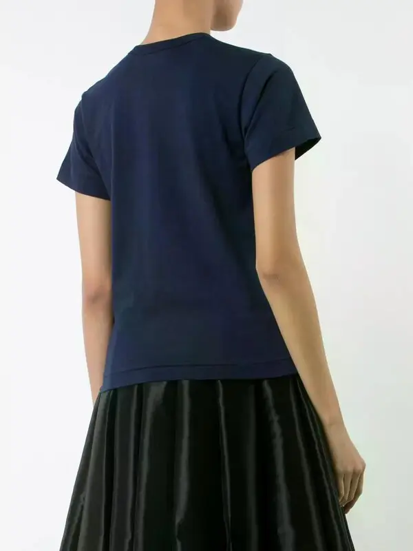 Play Comme Des Garcon Embroidered Heart T-shirt