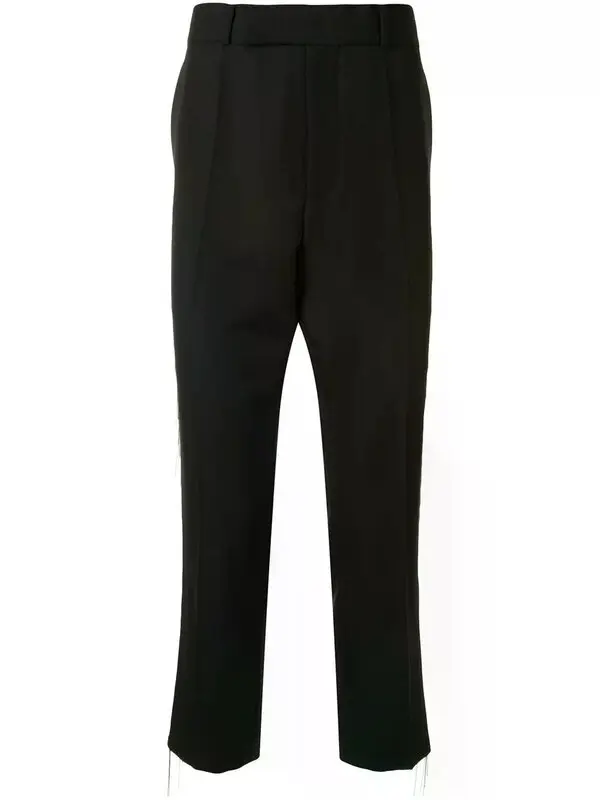 HAIDER ACKERMANN Chain Detail Wool Trousers