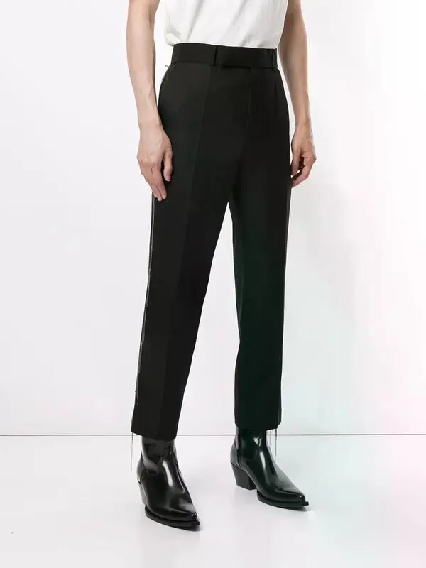 HAIDER ACKERMANN Chain Detail Wool Trousers
