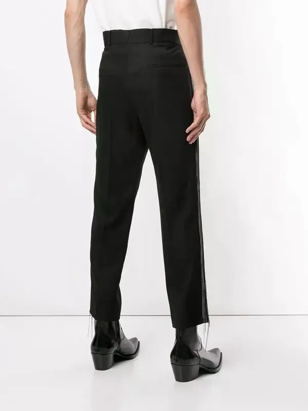 HAIDER ACKERMANN Chain Detail Wool Trousers