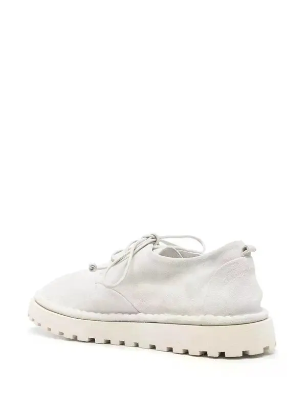 Marsèll Sancrispa Alta Suede Derby Shoes - Neutrals