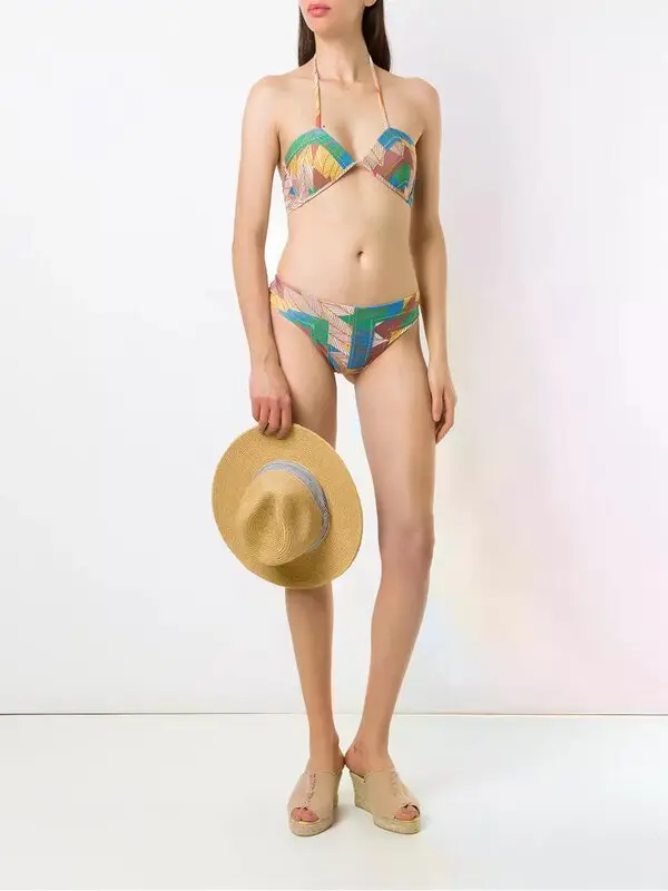 AMIR SLAMA V-neck Bikini Set
