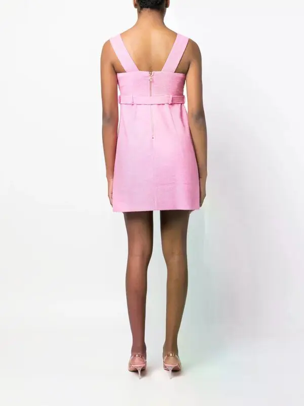 PATOU Corsage Belted Mini Dress