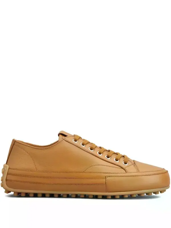 TOD'S Leather Sneakers - Brown