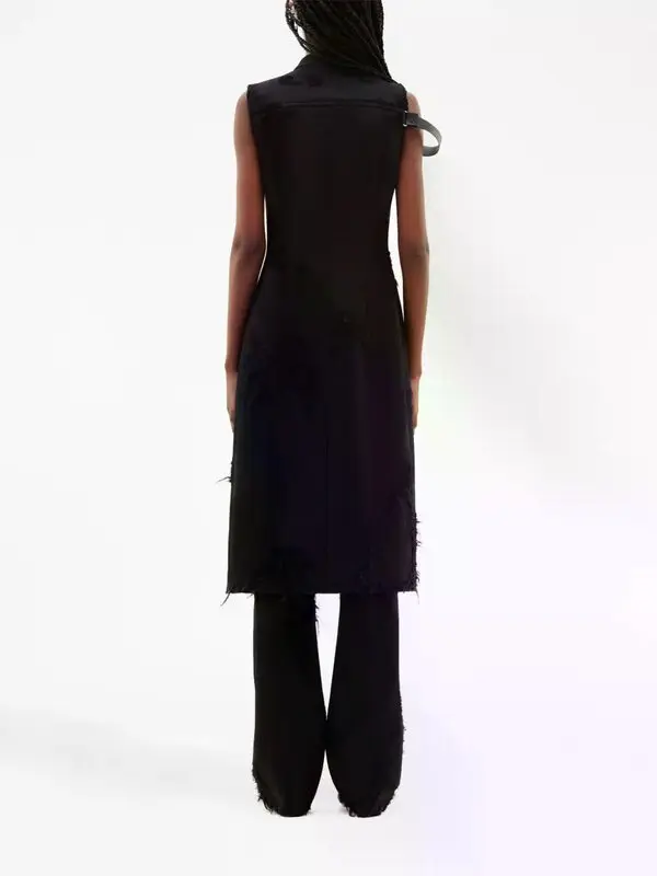 COURREGES Sleeveless Virgin-wool Coat