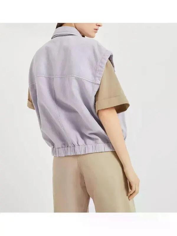Brunello Cucinelli Monili-detail Vest