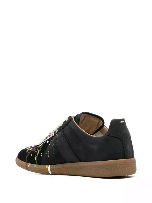 MAISON MARGIELA Paint Replica Low-top Sneakers - Black