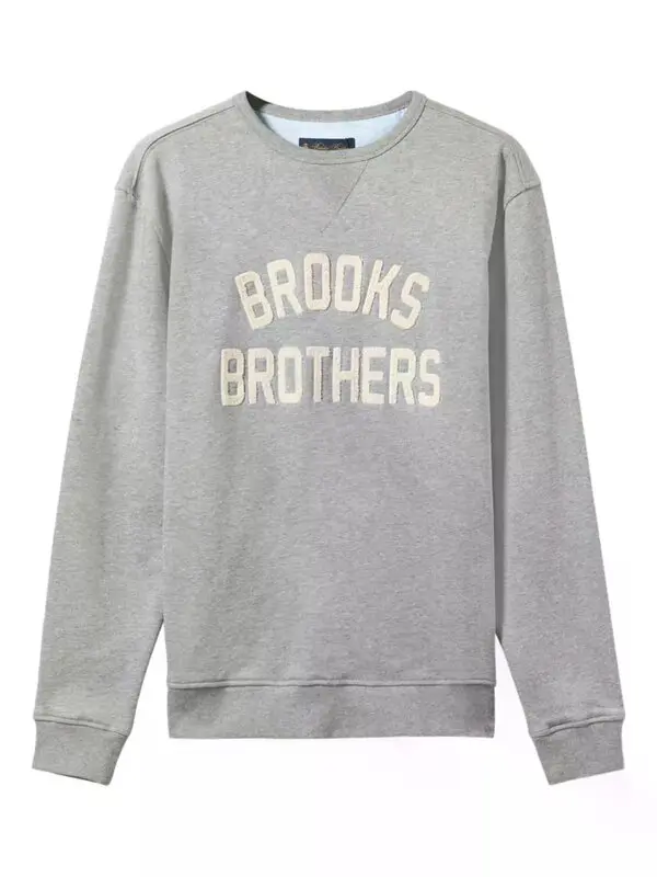 Brooks Brothers Logo-embroidered Sweatshirt
