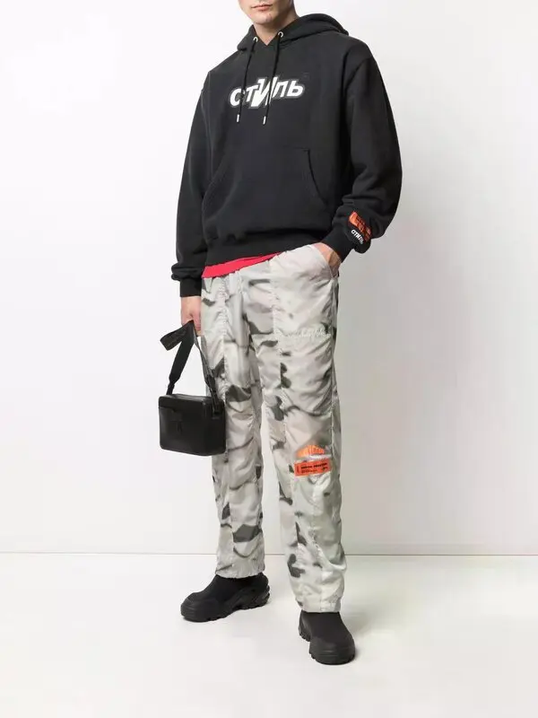 Heron Preston Logo Print Hoodie